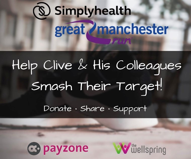 clive kahn is fundraising for The Wellspring (Stockport)