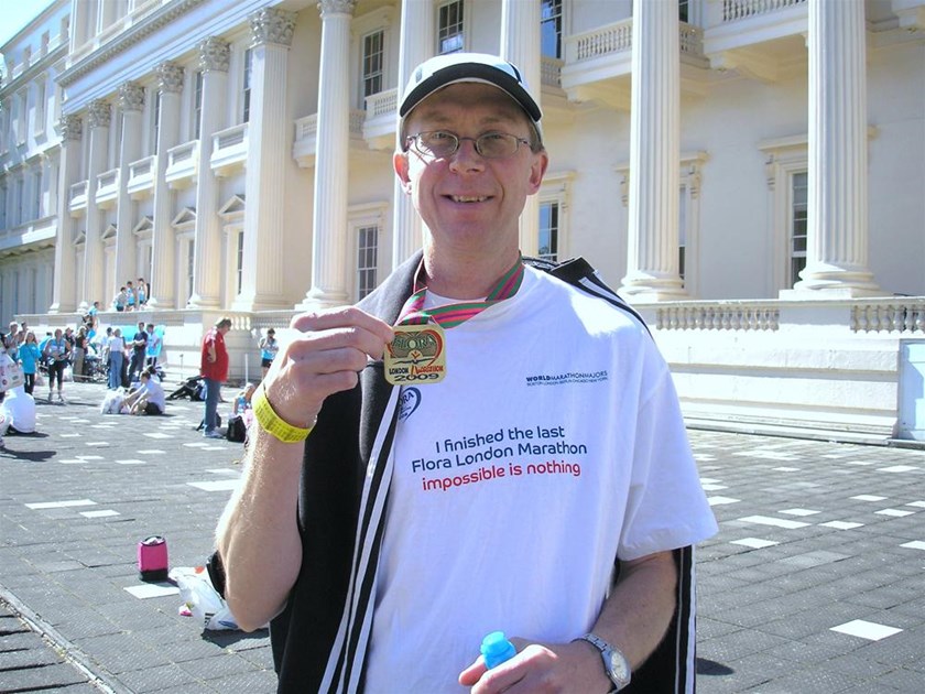 Steve Pollock is fundraising for The Children's Trust