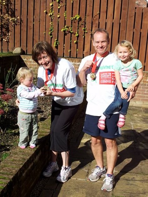 Clare Rayner is fundraising for NSPCC