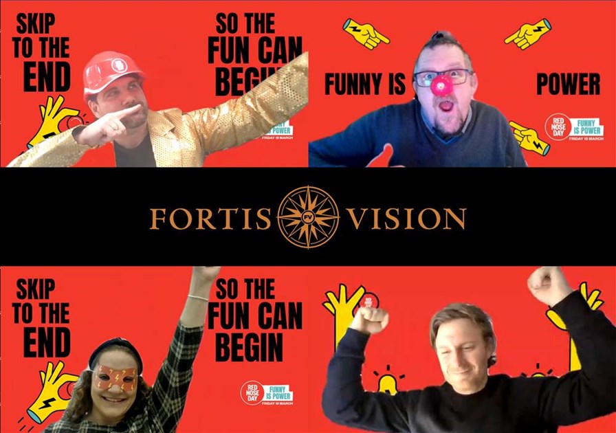 Fortis Vision Limited is fundraising for Comic Relief: Red Nose Day