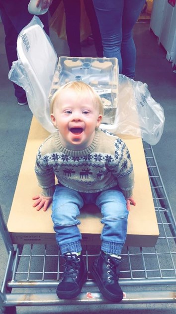 Elise Larkin-Scragg is fundraising for Down's Syndrome Association