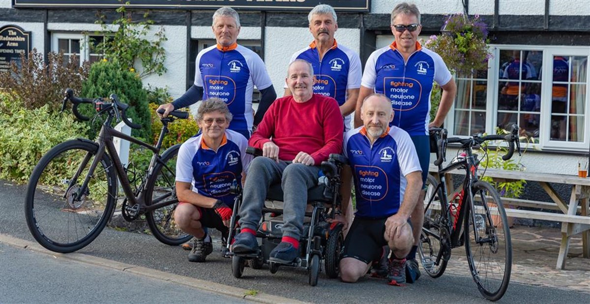 Dave Greenwood MNDA charity cycle ride is fundraising for Motor Neurone ...