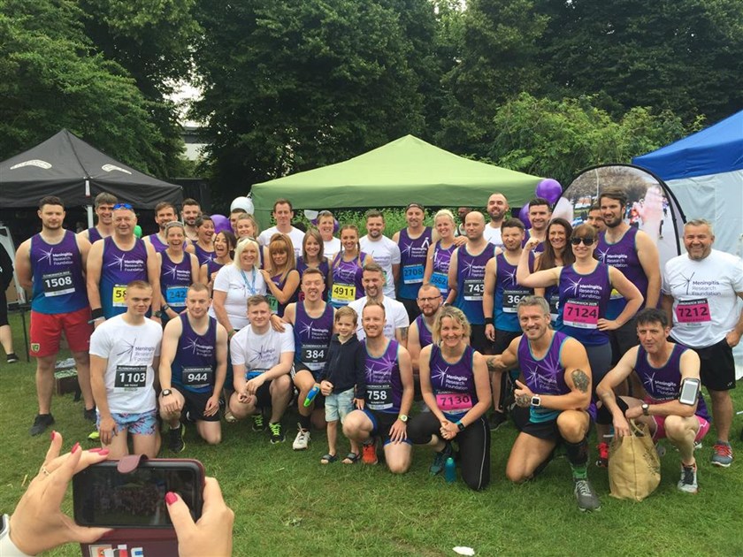 Danny Sweatman is fundraising for Meningitis Research Foundation