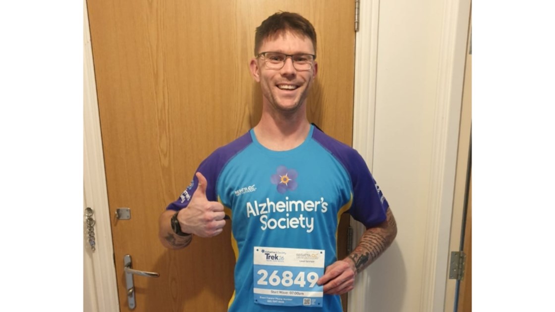 Joseph Rabbitt is fundraising for Alzheimer's Society