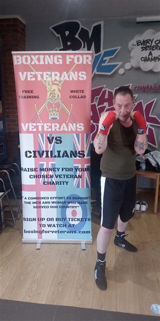David Unwin is fundraising for Helping Homeless Veterans UK