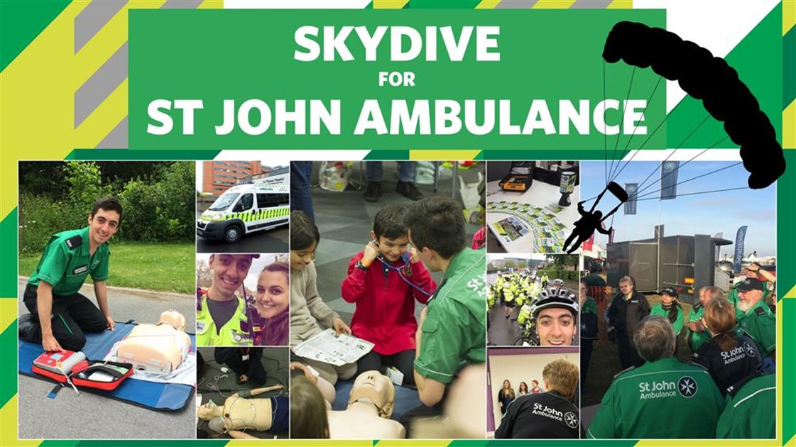 Luke Tester is fundraising for St John Ambulance