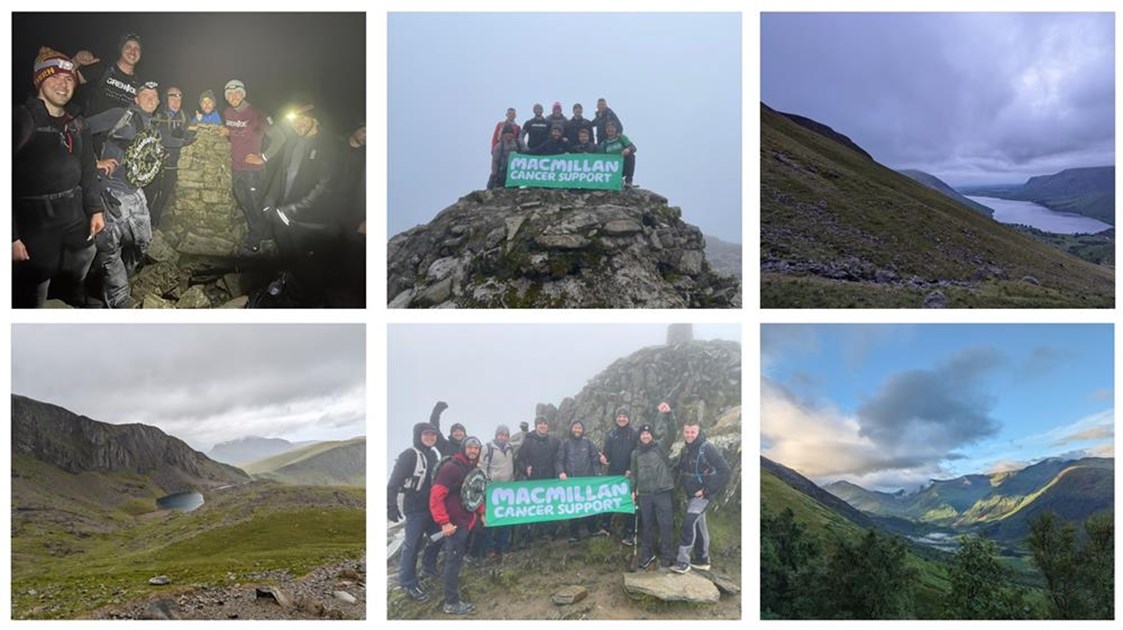 Team Uphill Battle is fundraising for Macmillan Cancer Support