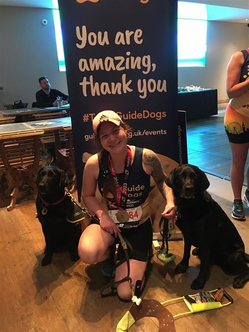 Amanda Woodford is fundraising for Guide Dogs