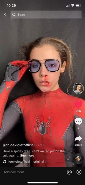 Carly Morgan is fundraising for Comic Relief