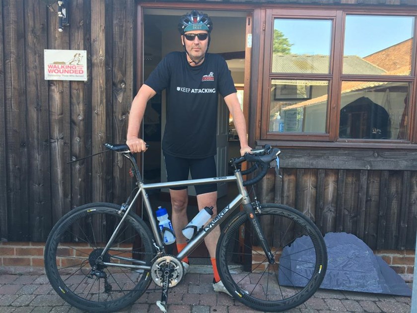 Fergus Williams is fundraising for Walking With The Wounded