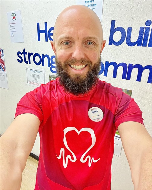 Steve Winfield is fundraising for British Heart Foundation