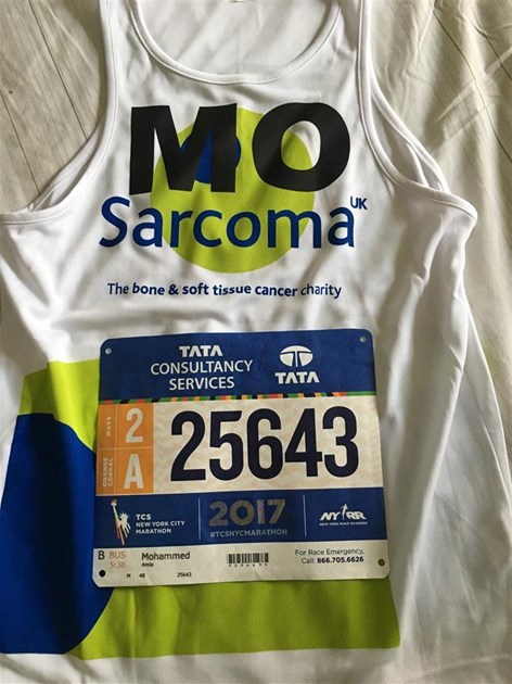 Mohammed Amla is fundraising for Sarcoma UK