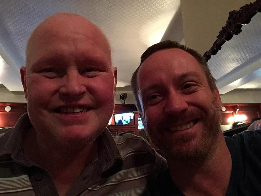 Mark Bavis is fundraising for St Andrew's Hospice, Lanarkshire