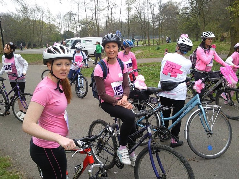 Angela Sims is fundraising for Breast Cancer Now