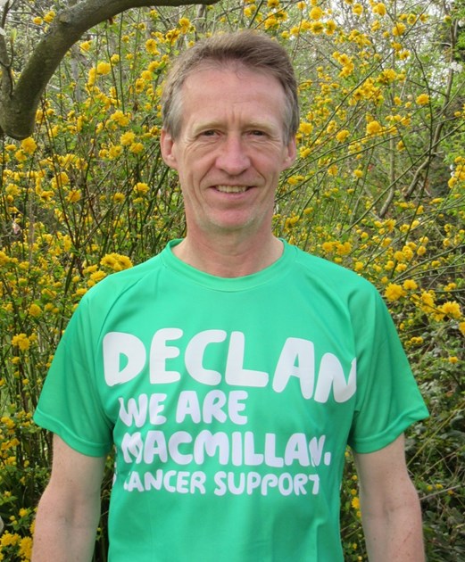 Declan Cullen is fundraising for Macmillan Cancer Support