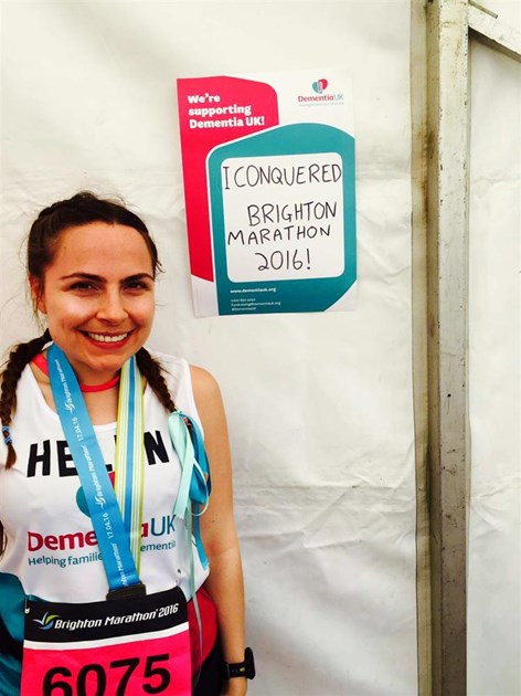 Helen Stevenson is fundraising for Dementia UK