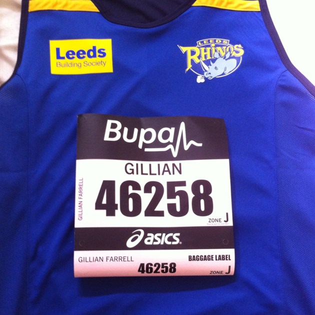 Gillian Farrell is fundraising for The Leeds Rhinos Foundation