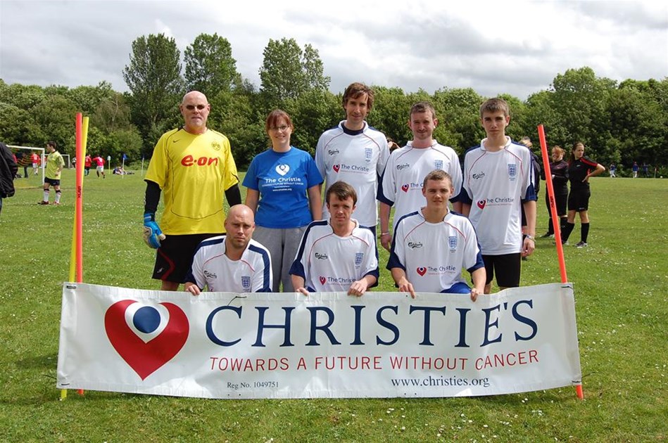 Andrew Hallman is fundraising for THE CHRISTIE CHARITY