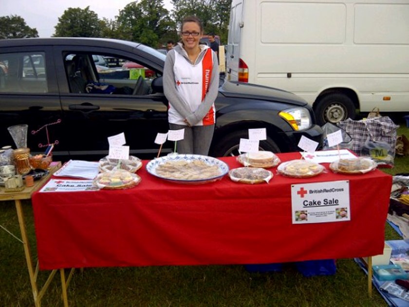 Sarah Maynard is fundraising for The British Red Cross Society