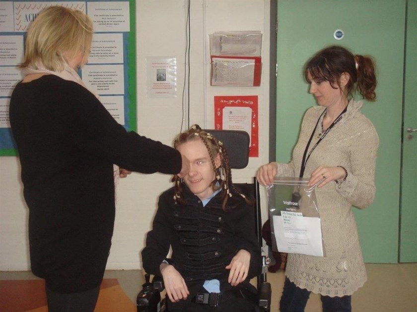 Thomas Nightingale is fundraising for Chailey Heritage Foundation