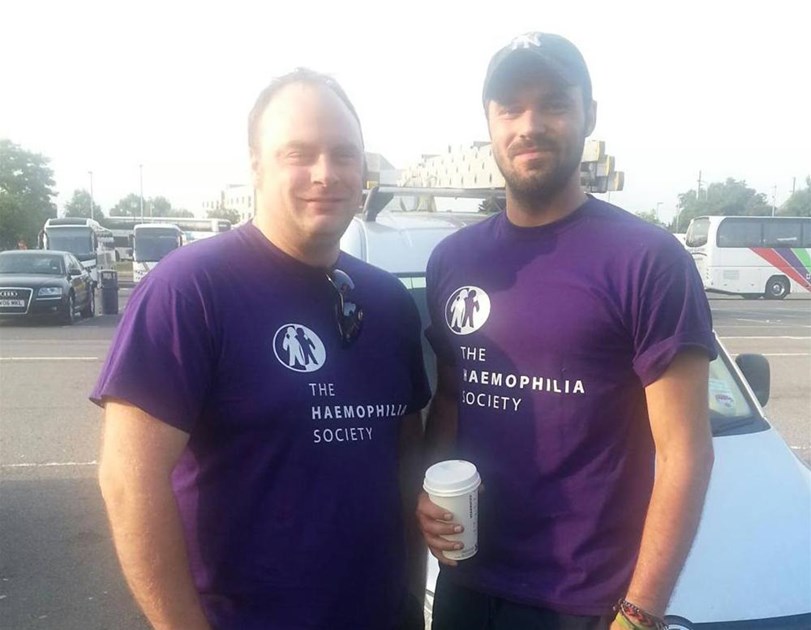 Lee Busby is fundraising for The Haemophilia Society