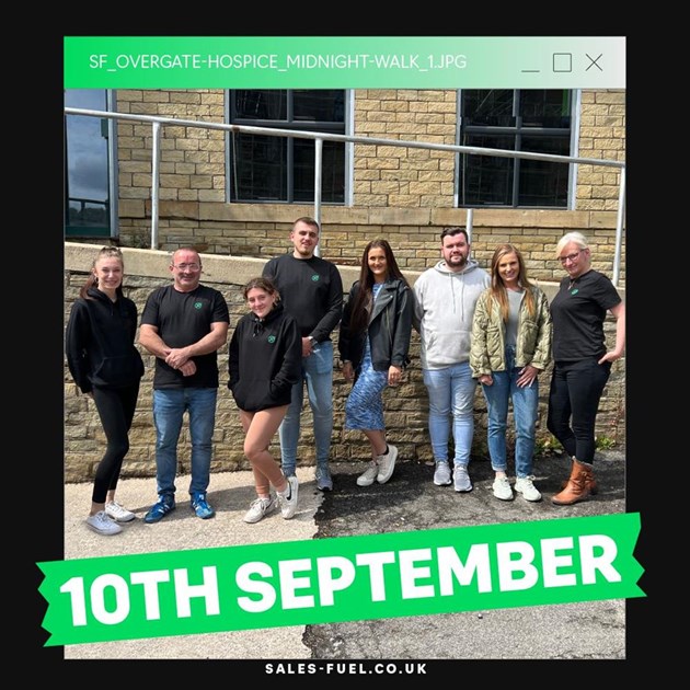 Sales Fuel is fundraising for Overgate Hospice