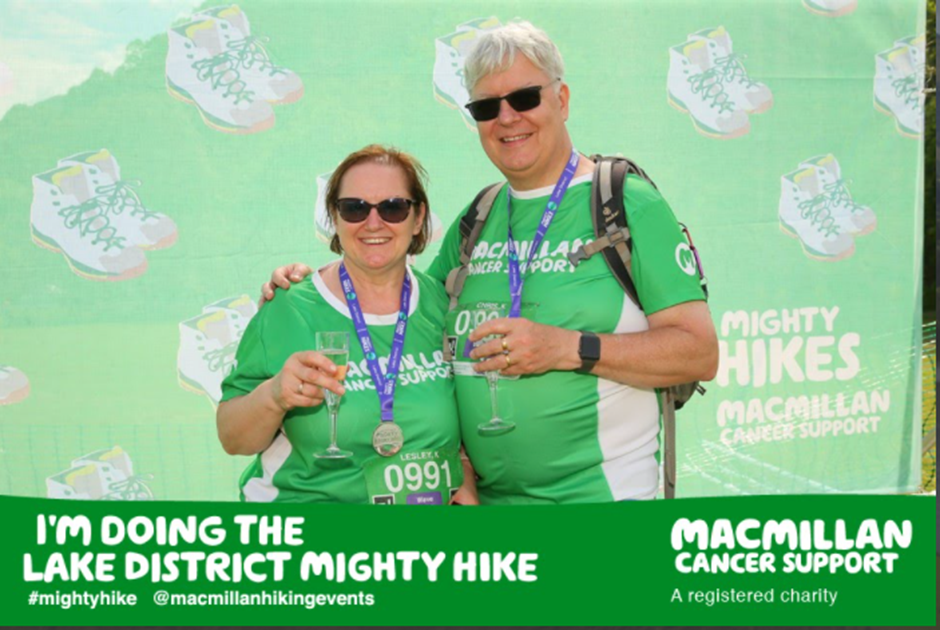 Lesley Kay is fundraising for Macmillan Cancer Support