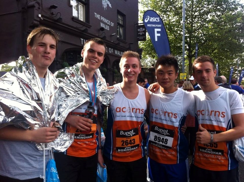 James Girling is fundraising for Acorns Children's Hospice Trust