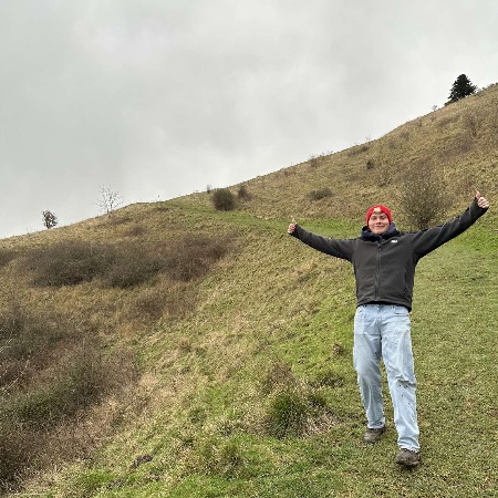 Elliot Burton is fundraising for Brake, the road safety charity