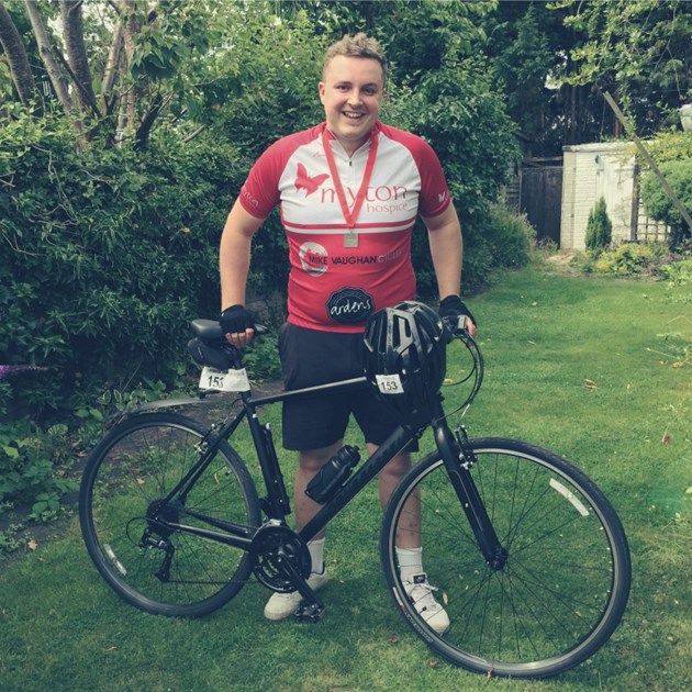 Elliott Clarkson is fundraising for The Myton Hospices