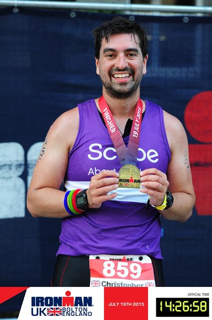 Christopher Bull is fundraising for Scope