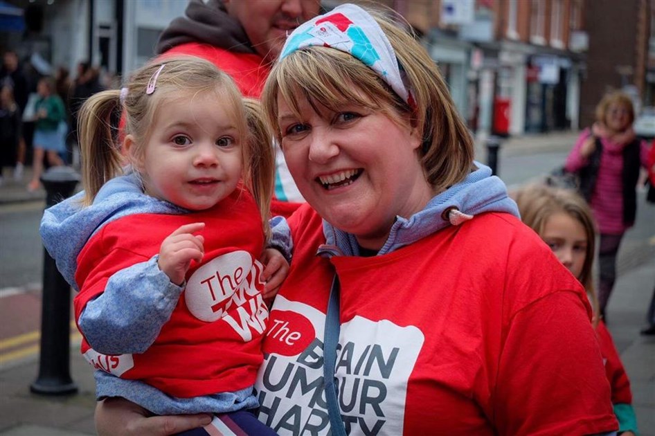 Julie Goodall is fundraising for The Brain Tumour Charity