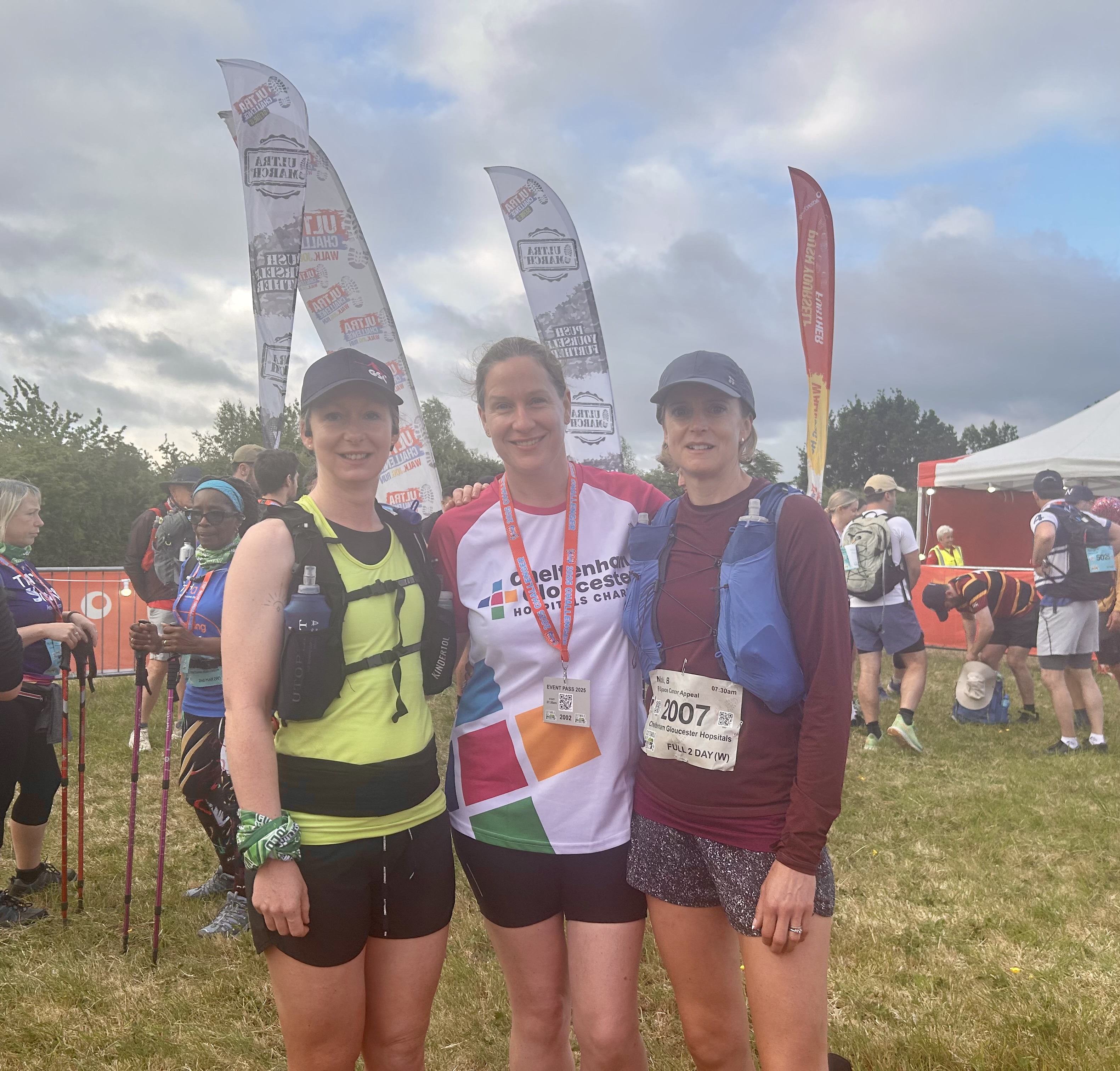 Cotswold Way Ultra Challenge Team fundraising for The Big Space Cancer ...