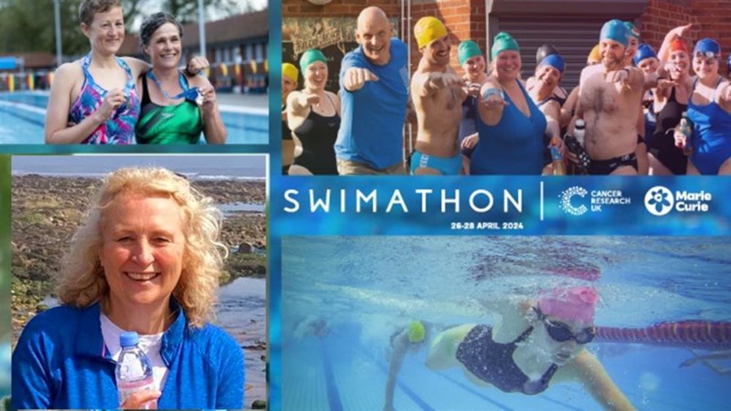 Bridget Marshall is fundraising for Swimathon Foundation, Marie Curie ...