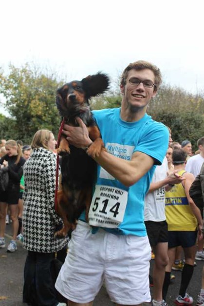 George Prior-Palmer is fundraising for Macmillan Cancer Support