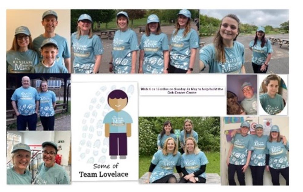 Caroline Boyle is fundraising for The Royal Marsden Cancer Charity