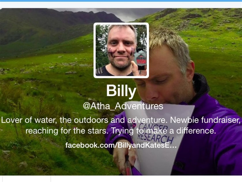 William Atha is fundraising for Diabetes UK