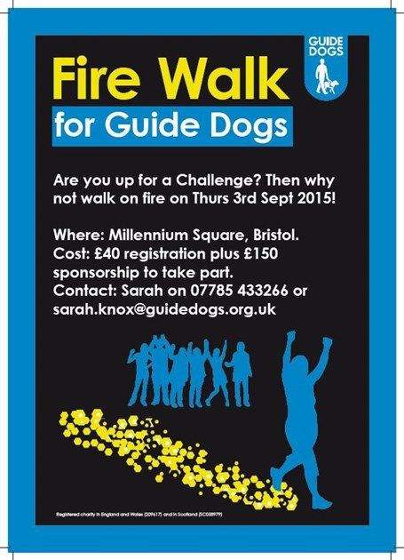 Guide Dogs Fundraising is fundraising for Guide Dogs