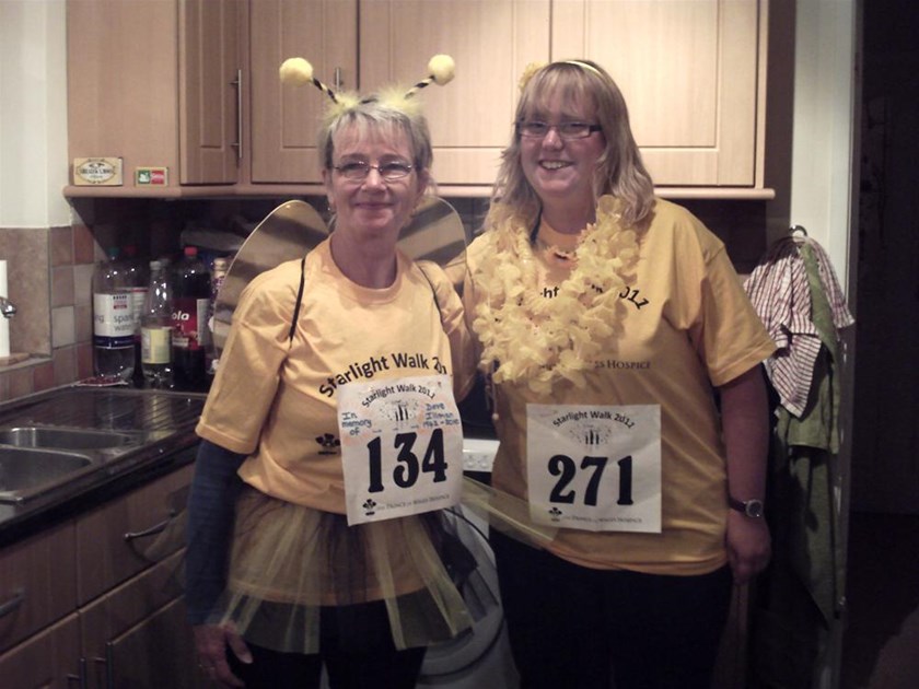 Georgina Salmon is fundraising for The Prince of Wales Hospice, Pontefract