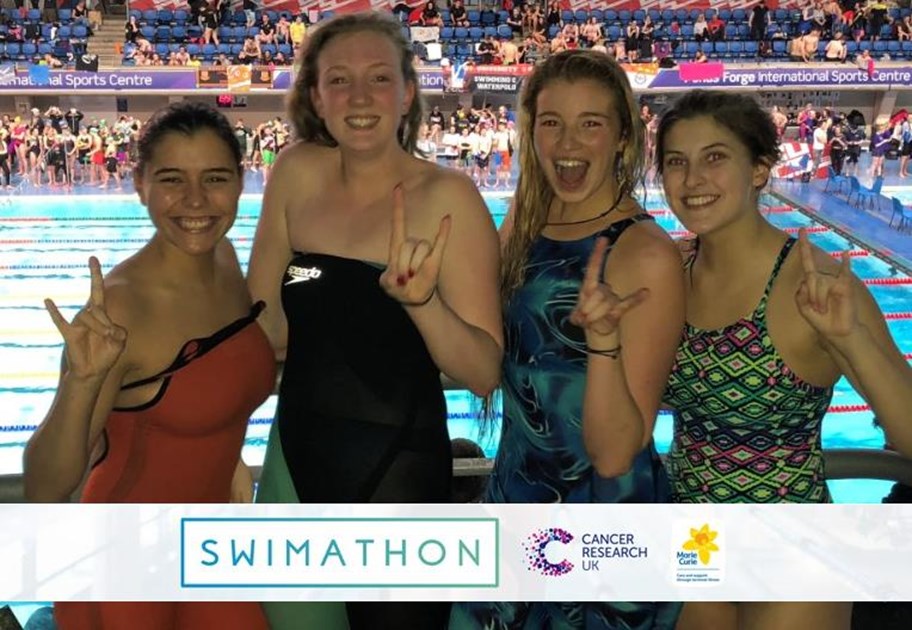 Swim Team UoB is fundraising for Swimathon Foundation, Marie Curie ...