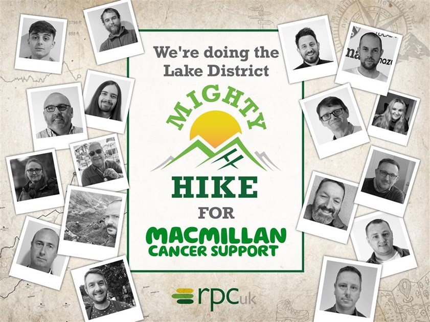 RPC UK is fundraising for Macmillan Cancer Support