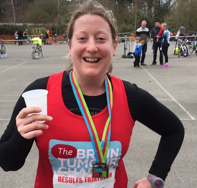 Kerry Watson is fundraising for The Brain Tumour Charity