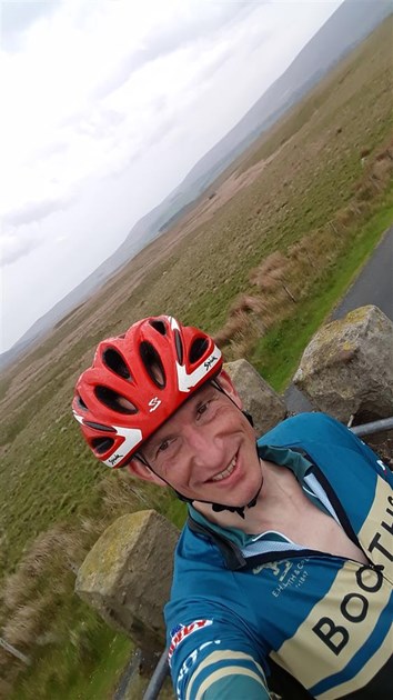 Stuart Bissett is fundraising for Cure Leukaemia