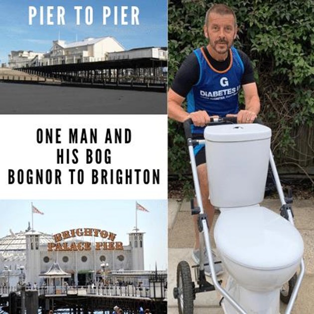 Giles Cuthbert is fundraising for Diabetes UK