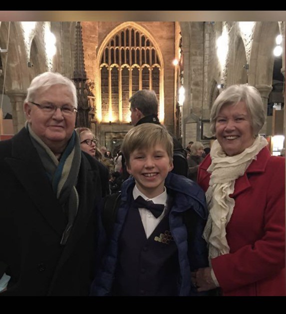 Alfie Sanderson is fundraising for Sue Ryder