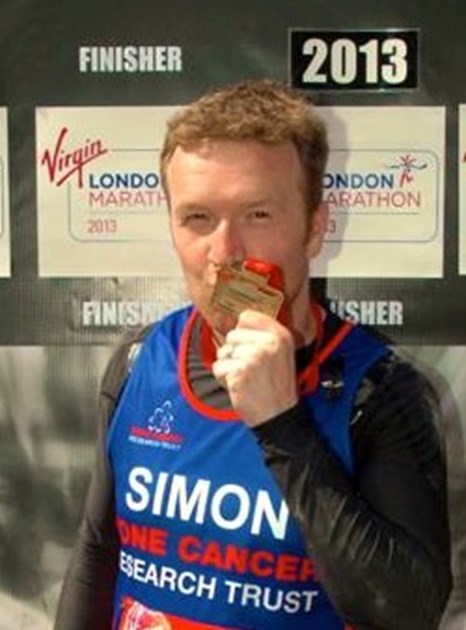 Simon Mawson is fundraising for Bone Cancer Research Trust