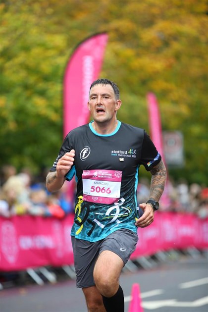 Marcus Evans is fundraising for The Royal British Legion