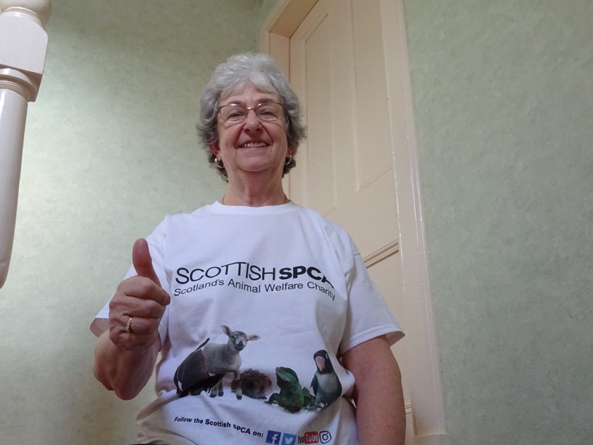 Carole Stuart is fundraising for Scottish SPCA