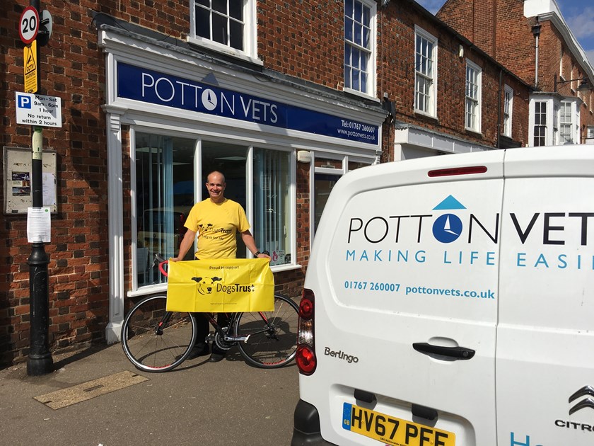 Alan Shackleton is fundraising for Dogs Trust