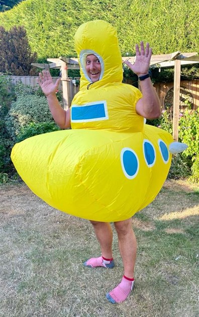 Simon Hoskins is fundraising for Yellow Submarine